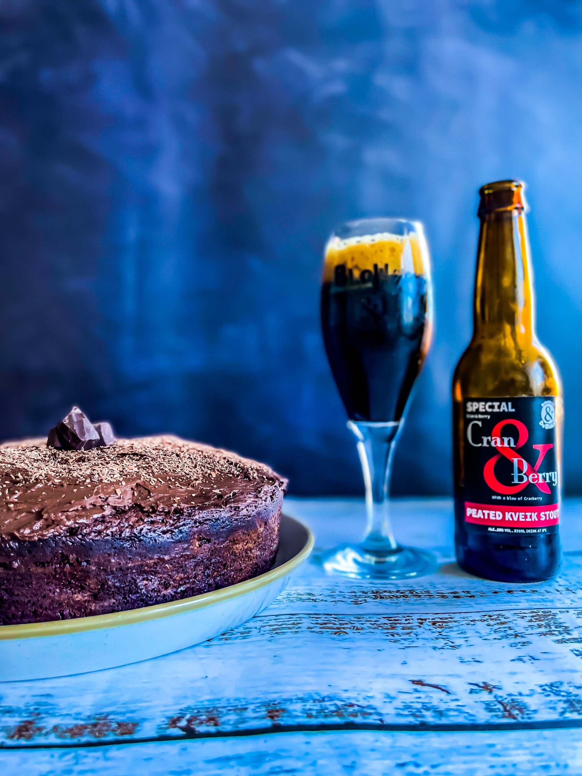 "Death by Chocolate" stout beer taart | The Hungry Dutchman